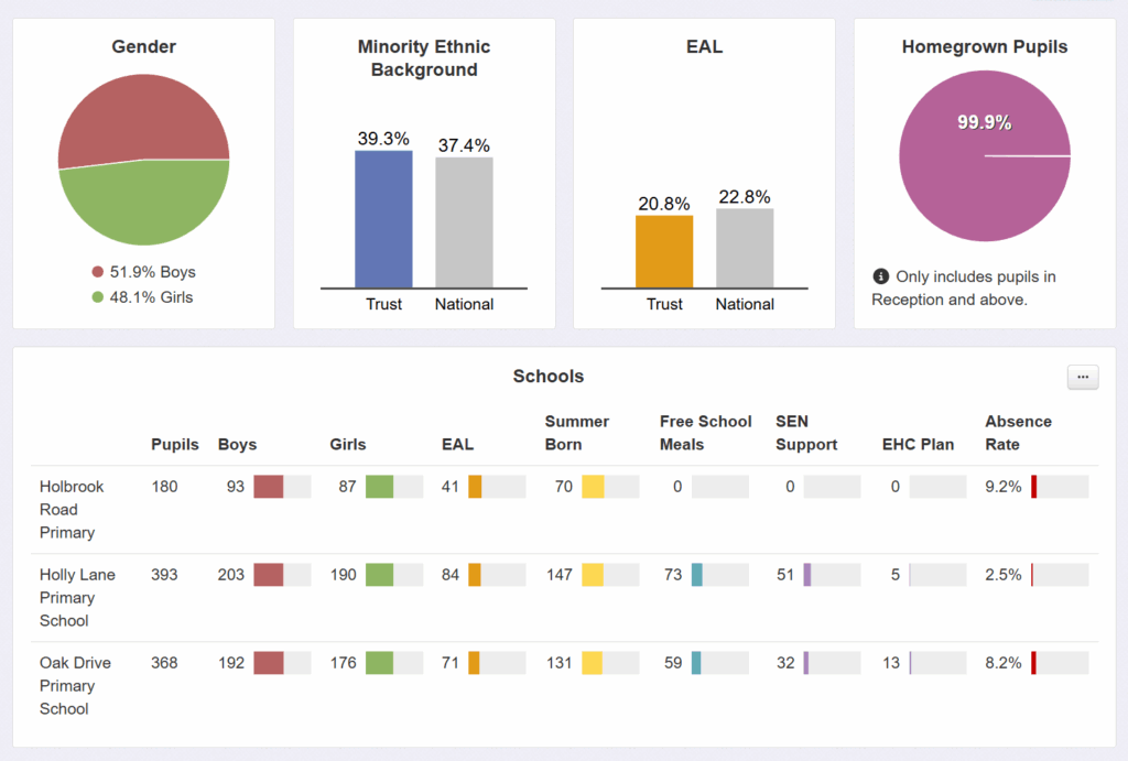 Insight | School and MAT Demographics